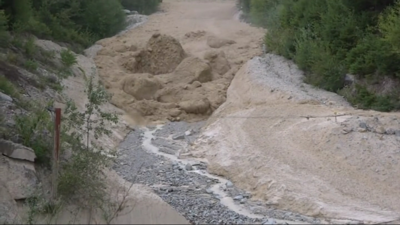 Il “debris flow” ripreso in Svizzera e Alto Adige – Telebelluno