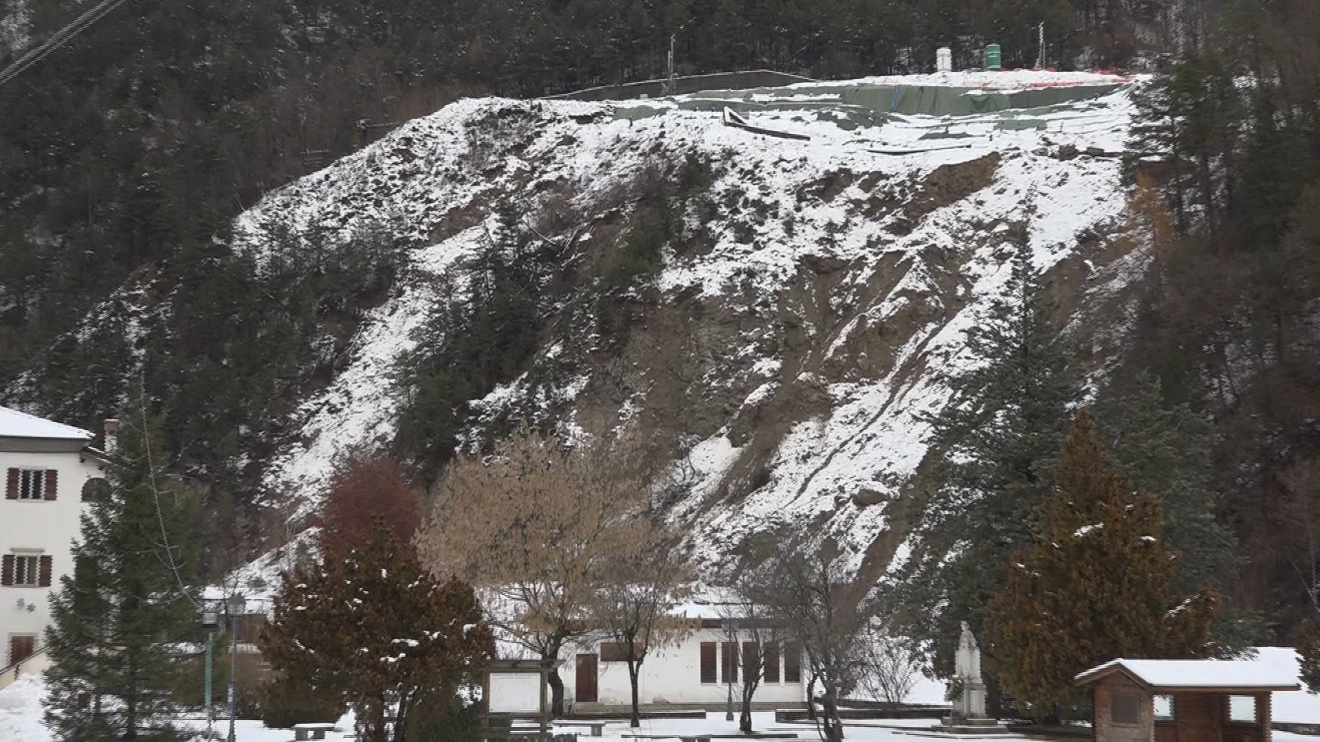 La frana di Busa del Cristo preoccupa ancora – Telebelluno